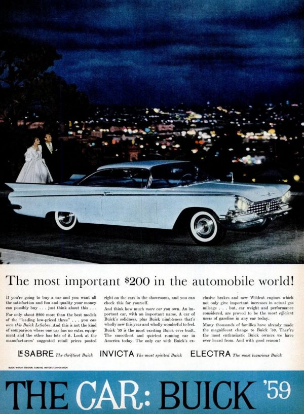 See classic '59 Buicks inside & out, including Le Sabre, Invicta ...