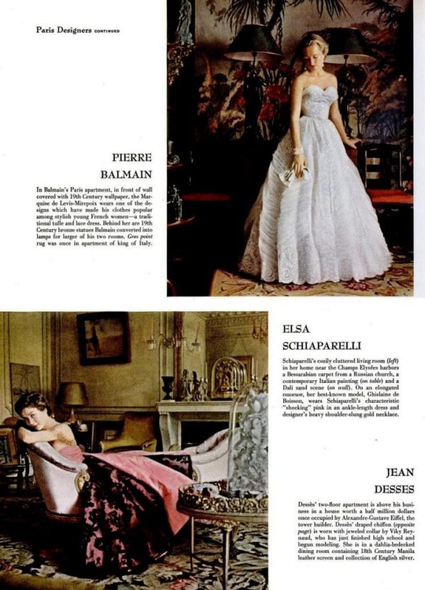 The belles of the ball gowns strutted their stuff in vintage French ...