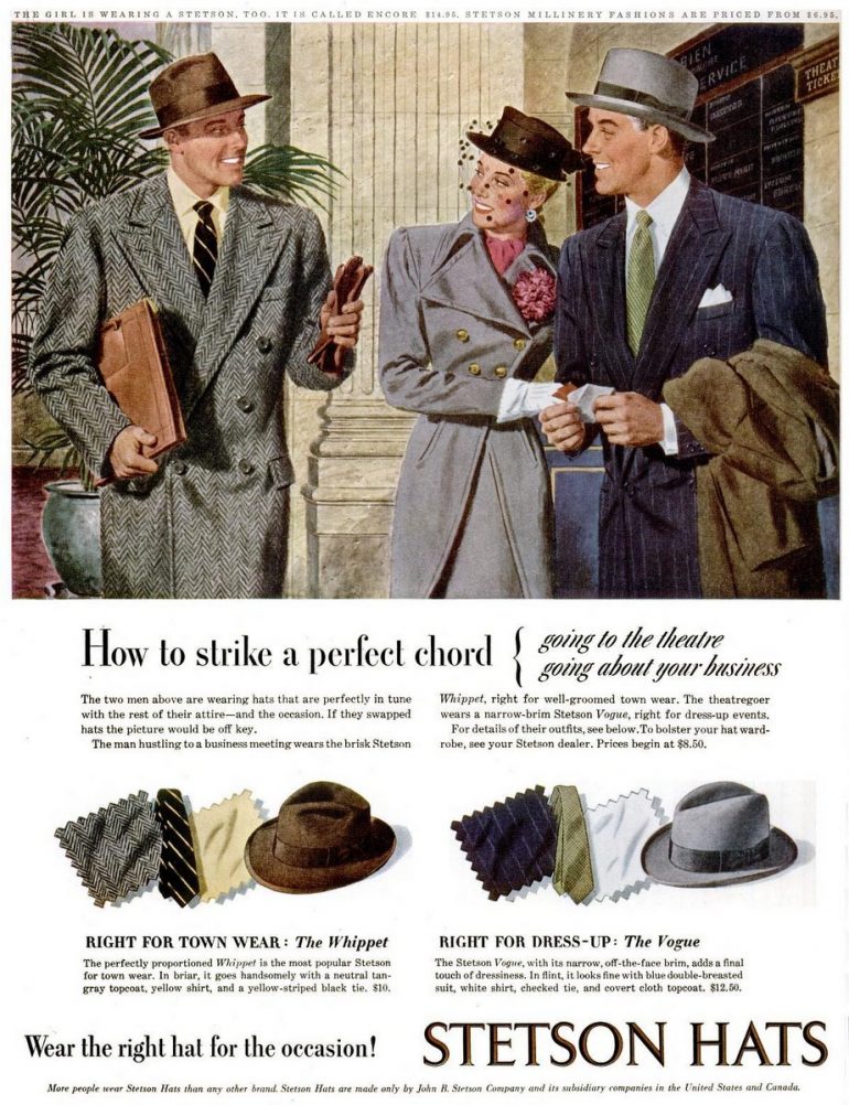 1940s hats for men: 40 classics that defined the decade's bold style ...