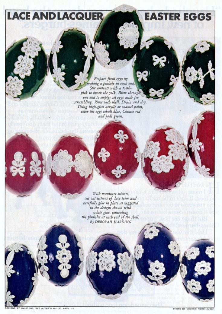 20 easy & elegant vintage Easter egg decorating ideas - Click Americana