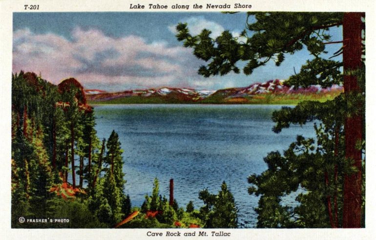 See old Lake Tahoe: How the Sierra vacation destination looked a long ...