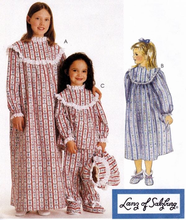 Goodnight, gals! '80s pajamas, old-fashioned flannel nightgowns & other ...