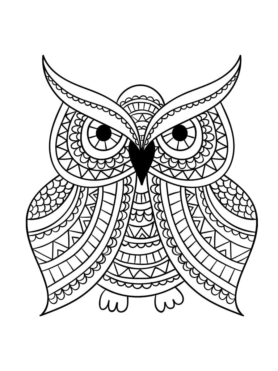 Large Coloring Pages To Download And Print For Free Printable 