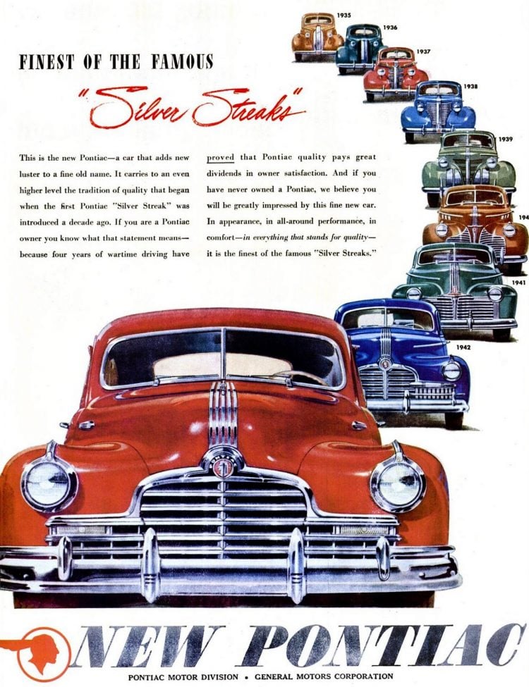1940s Pontiac cars: See the top models in these vintage ads - Click ...