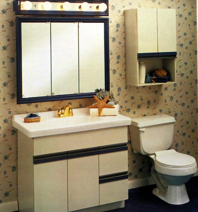 See 1980s bathroom decor & color schemes for that real retro look ...