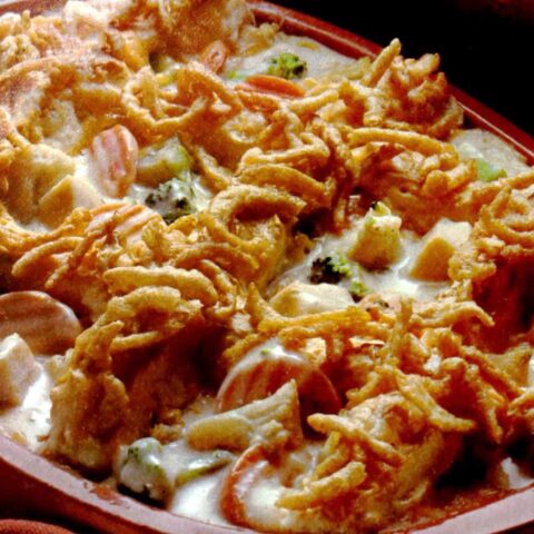 This lattice-top chicken bake recipe is easy weeknight comfort food ...