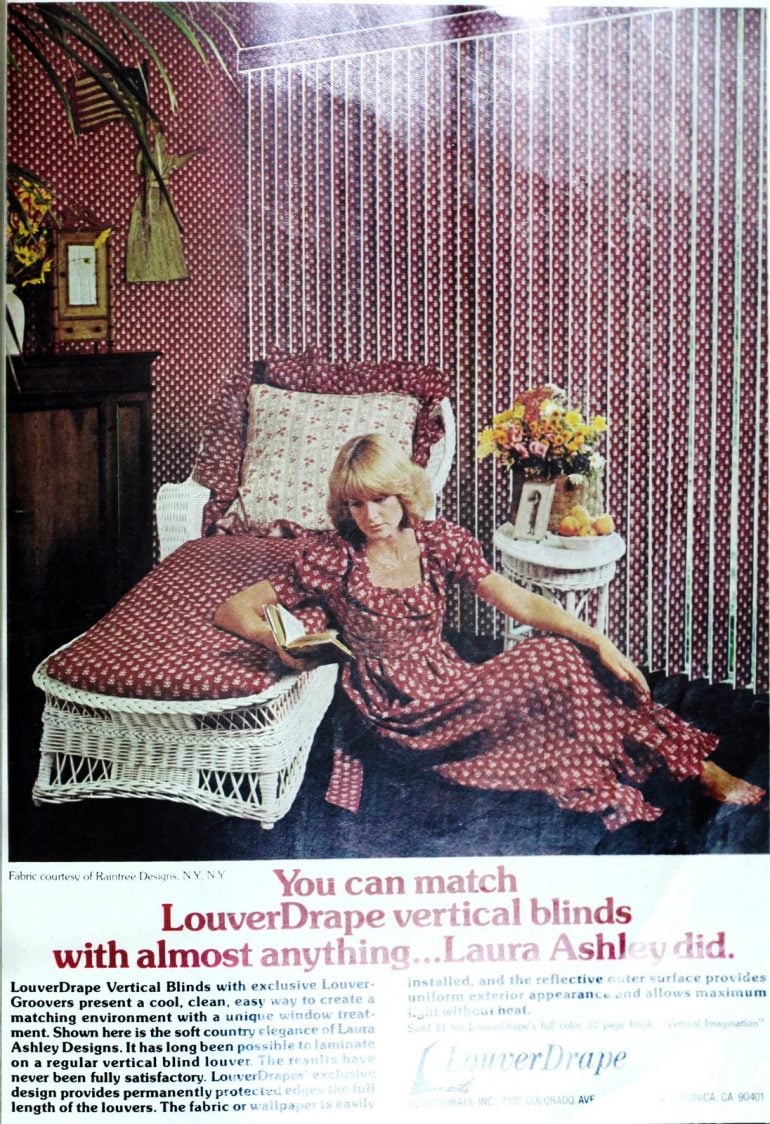 Back in the 80s & 90s, we were obsessed with Laura Ashley home decor ...
