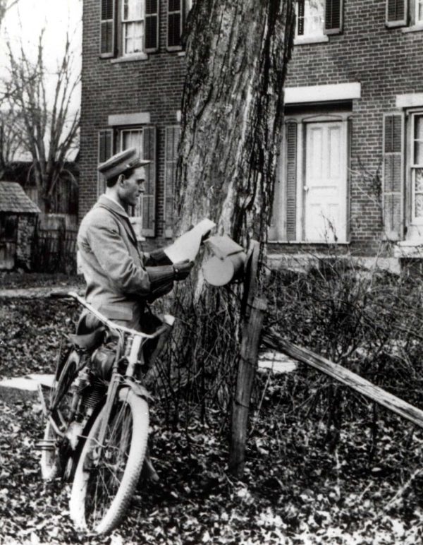 Vintage mail carriers & the fascinating ways mail once traveled over ...