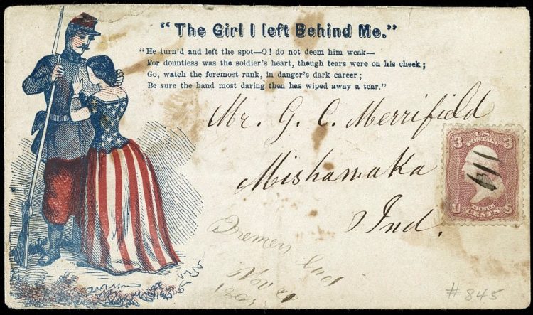 What's one thing that Civil War soldiers really wanted? Love letters ...
