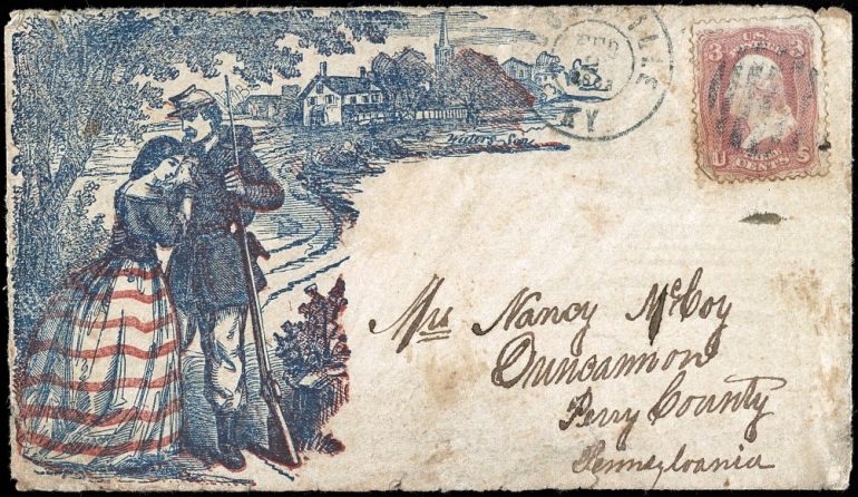 What's one thing that Civil War soldiers really wanted? Love letters ...
