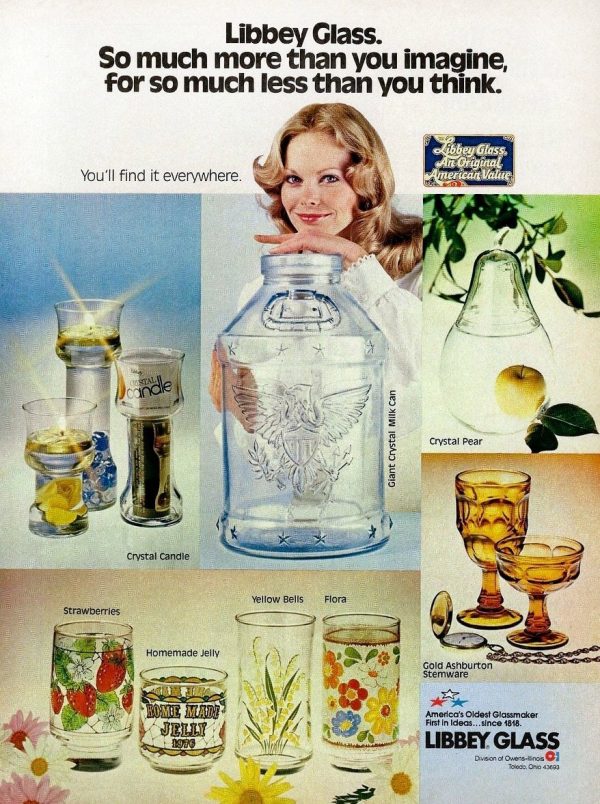 Remember 1970s Libbey glasses, with groovy retro patterns & styles ...