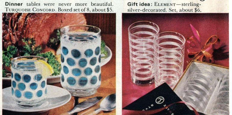 60 vintage Libbey glassware designs from the 60s - Click Americana
