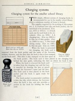 Vintage library checkout cards and due date slips: How a simple system ...