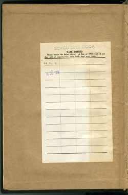 Vintage library checkout cards and due date slips: How a simple system ...