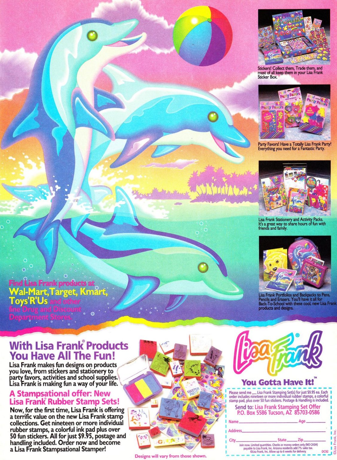 Vintage Lisa Frank: Transforming technicolor whimsy into a fun neon ...