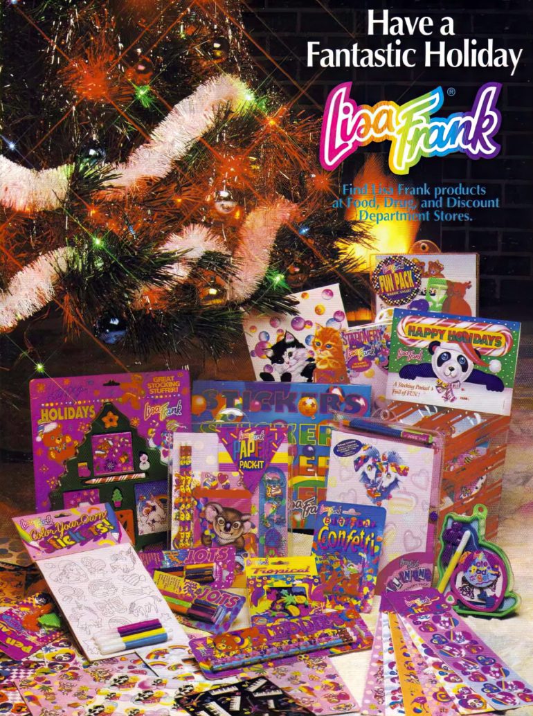 Vintage Lisa Frank: Transforming technicolor whimsy into a fun neon ...