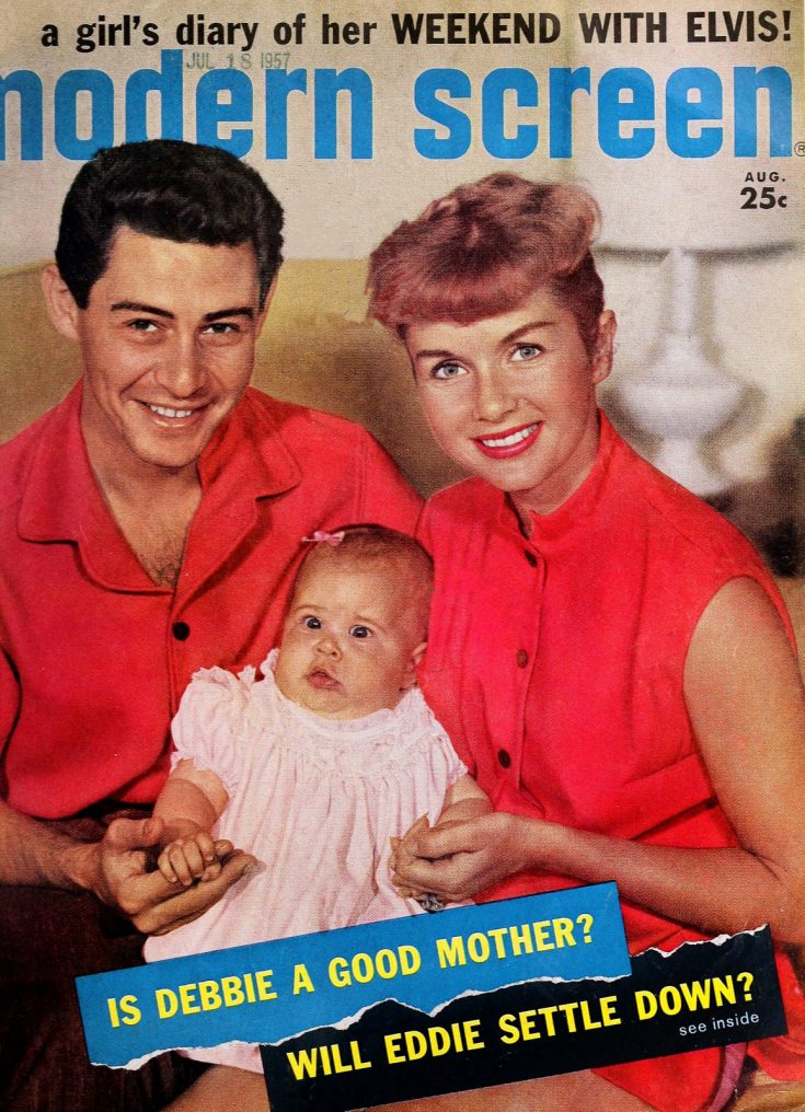 How the world welcomed baby Carrie Fisher, daughter of movie stars ...