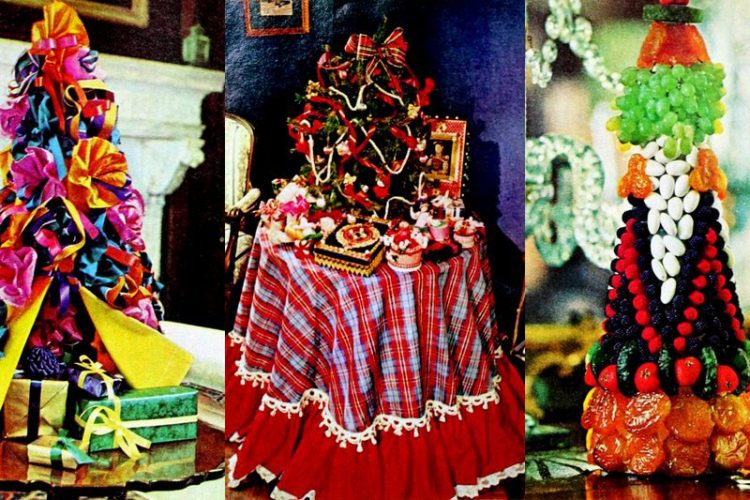 Make a little Christmas tree! Create festivity on a small scale (1977 ...