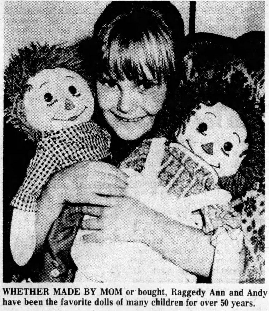 The Raggedy Ann doll has been charming children for over 100 years ...