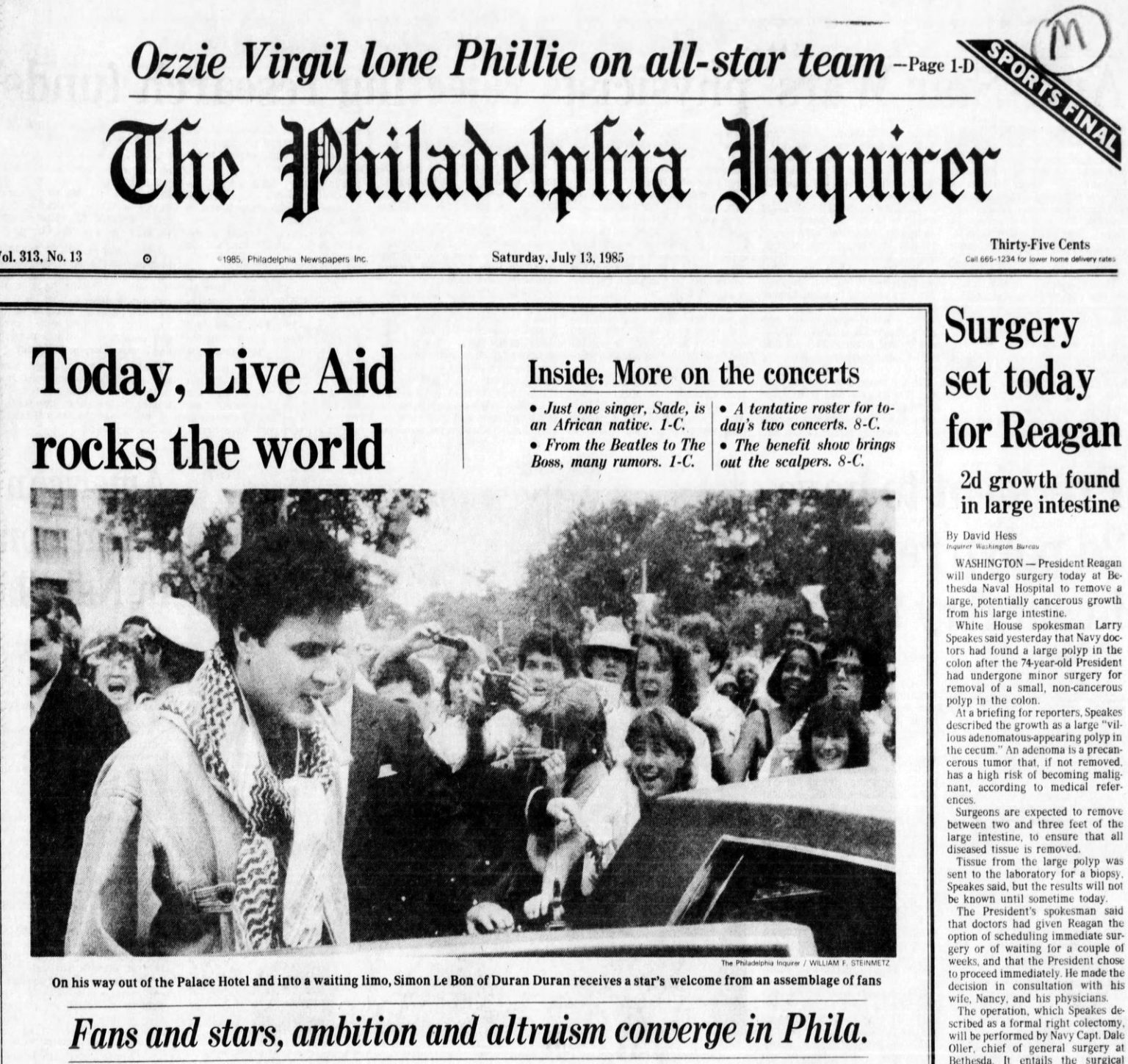 Live Aid in 1985: Look back at the record-breaking concert event beamed ...