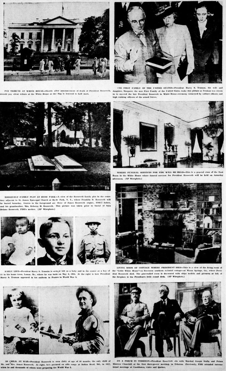 Franklin Delano Roosevelt behind the scenes: Candid moments from a powerful presidency (1935 ...