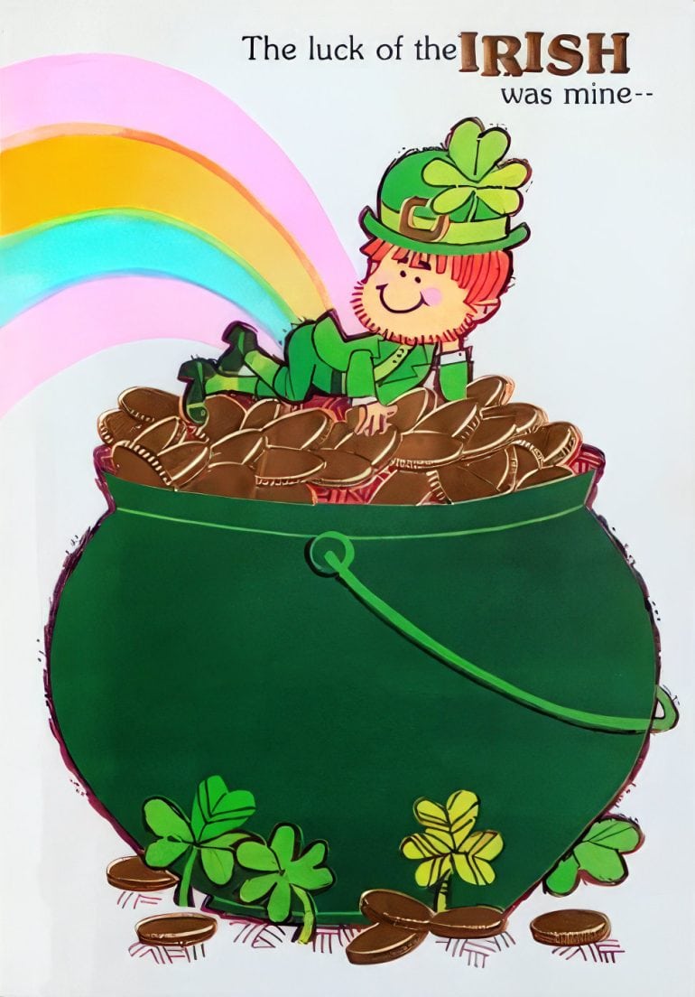 Retro rewind: Festive St Patrick's Day cards with that 1970s & 80s vibe ...