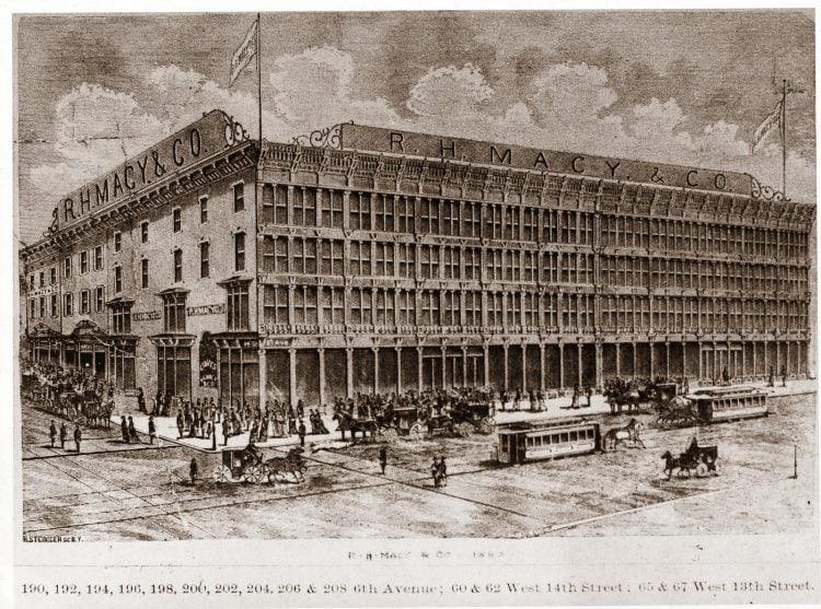 What the old Macy's department store in New York City looked like 100 ...