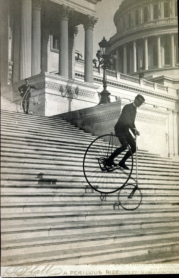 Why people used to really love those iconic high-wheel penny-farthing ...