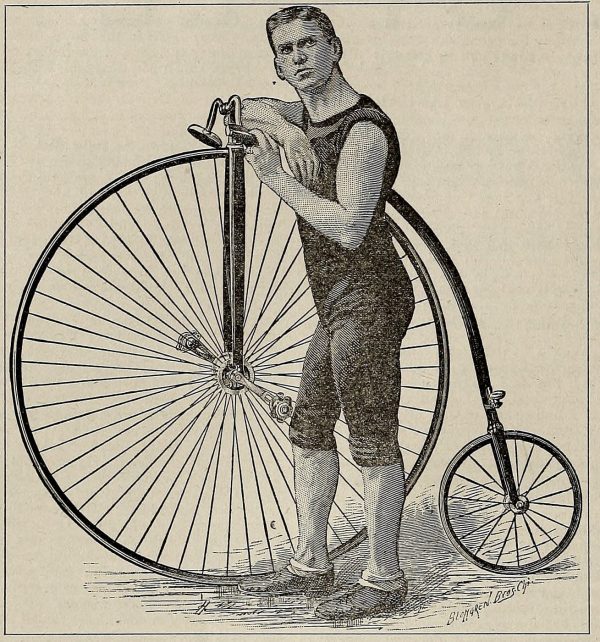 That big front wheel bike: See why the penny farthing high wheel bike ...