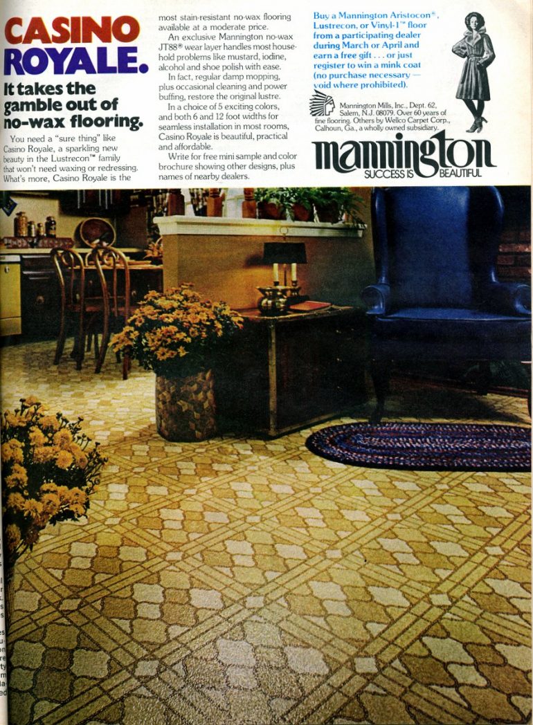 Get down with 70 groovy vintage vinyl floors from the '70s & '80s ...