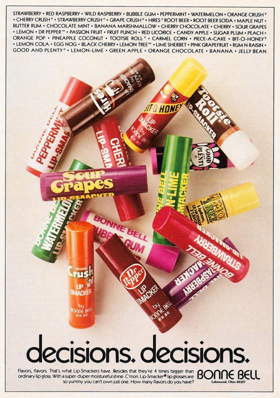 Lip Smackers from Bonne Bell: The tasty & trendy vintage lip gloss from ...