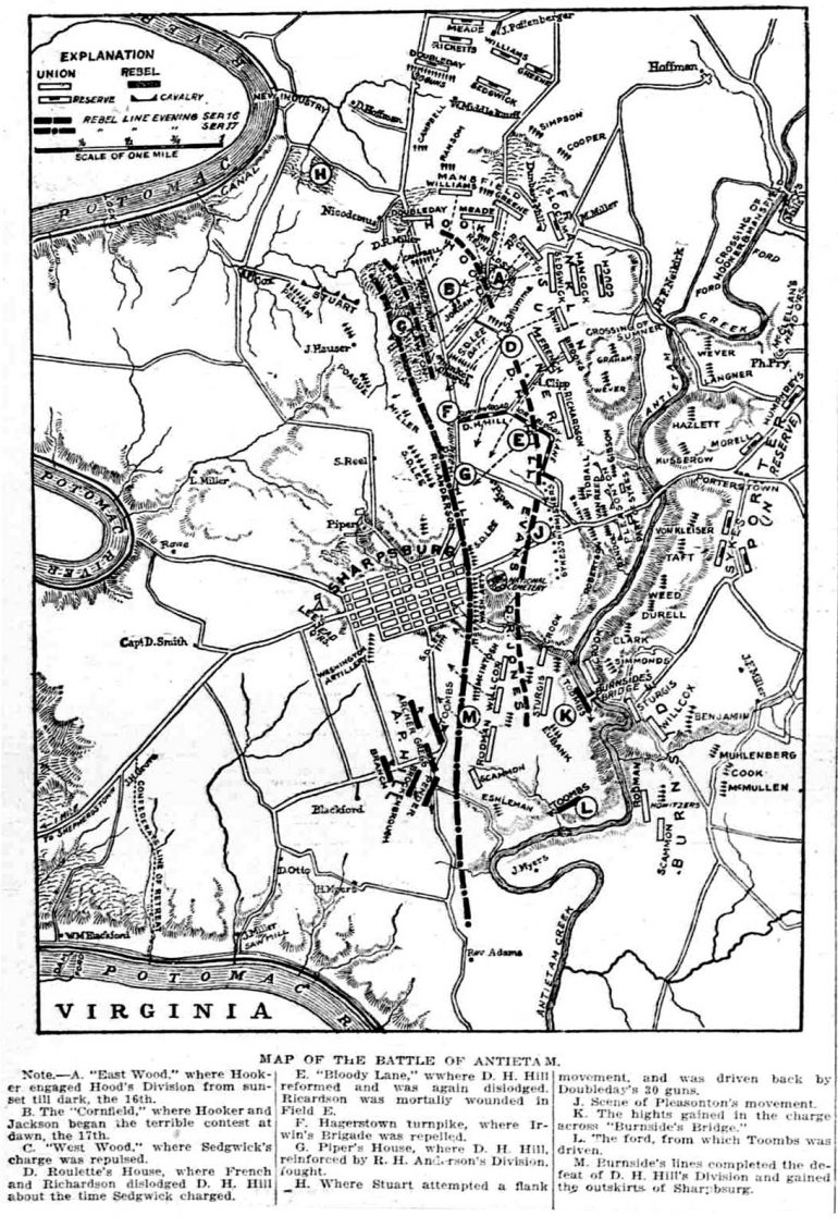 What happened during the Civil War's deadly Battle of Antietam in 1862 ...
