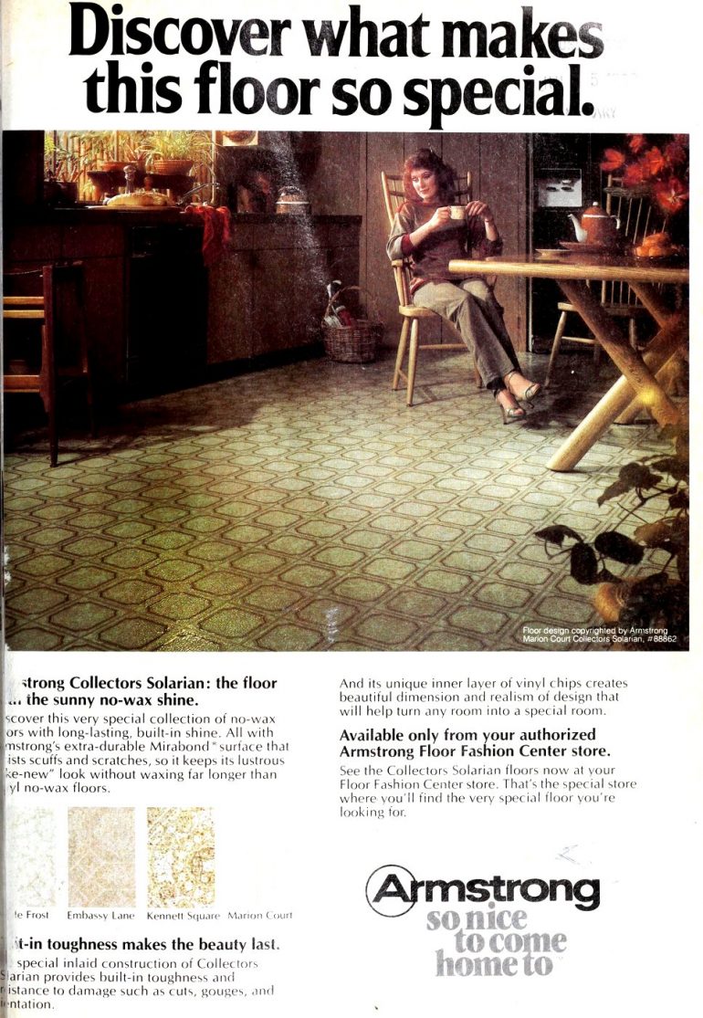 Get down with 70 groovy vintage vinyl floors from the '70s & '80s ...