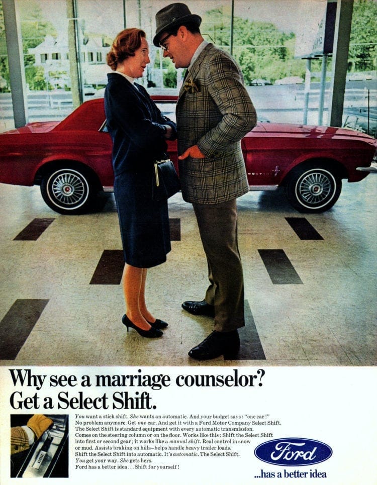 Ford Select Shift: 1960s automatic & manual gear shifting in one car ...
