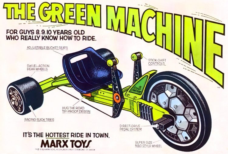 Vintage Big Wheel ride-on toys helped millions of kids move on from ...