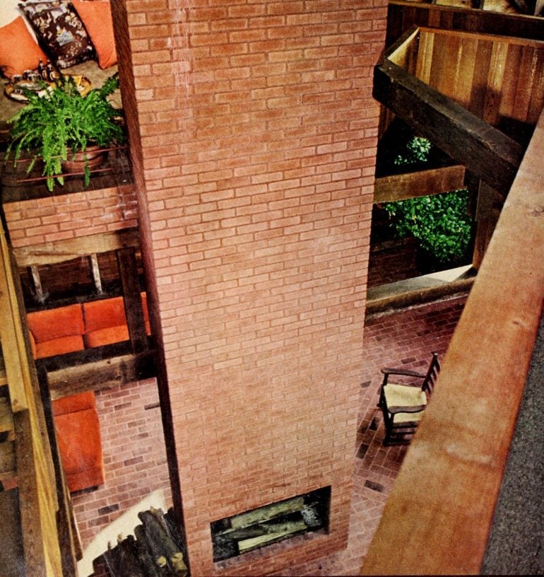 Vintage brick fireplaces: Warm & wonderful home decor from the 1950s ...