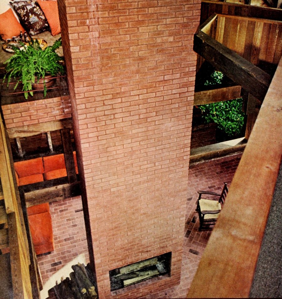 Vintage brick fireplaces: Warm & wonderful home decor from the 1950s ...