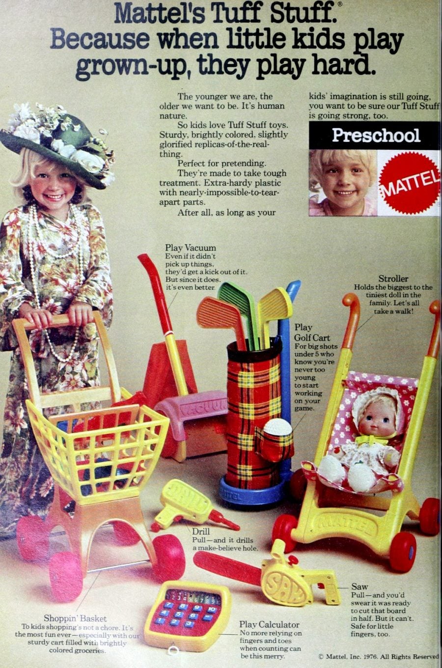These vintage Mattel toys for toddlers & preschoolers will let you ...