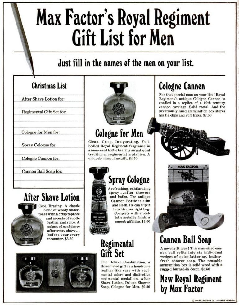 What were the best colognes for men in the 60s & 70s? Here's a look ...