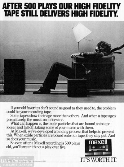 Get blown away by these iconic vintage Maxell tape ads - plus see some ...