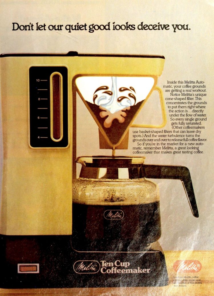 After vintage automatic coffeemakers like these were invented, mornings ...