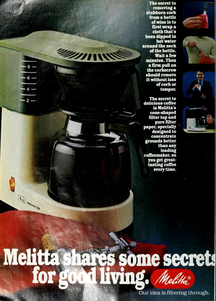 After vintage automatic coffeemakers like these were invented, mornings ...