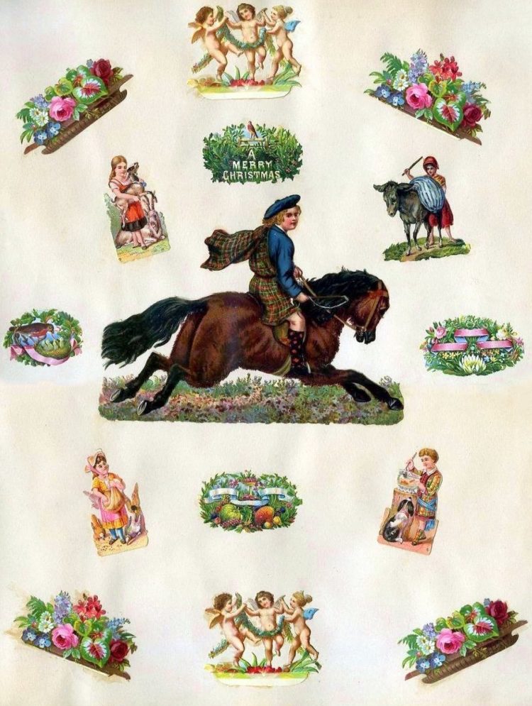 Antique scrapbooks: Layouts & scrapping ideas from long ago - Click ...