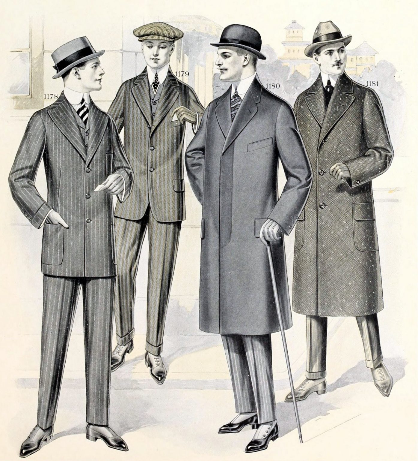 Vintage menswear: Clothes to flatter every body type, from 1916 - Click ...