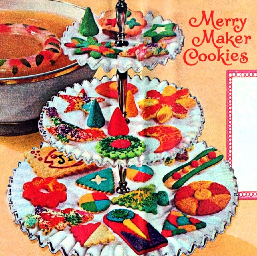 Cute & colorful classic Christmas cookies - Click Americana
