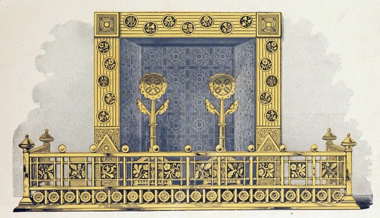 Two dozen fashionable Victorian fireplaces from the 1880s - Click Americana