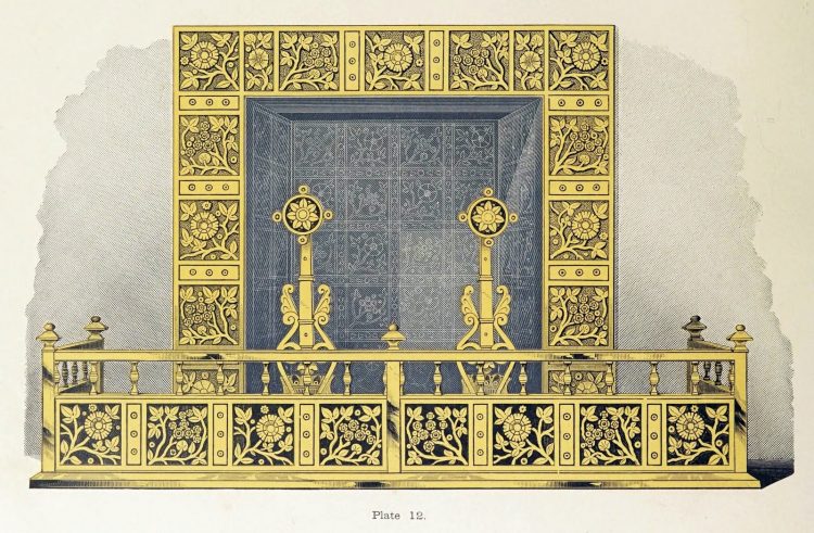 Two dozen fashionable Victorian fireplaces from the 1880s - Click Americana