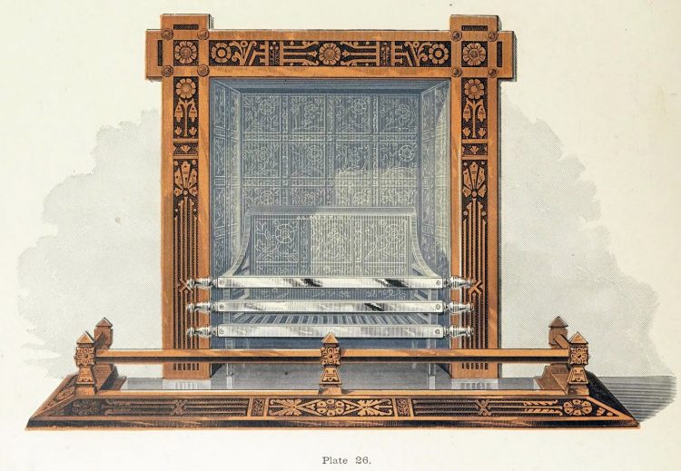 Two dozen fashionable Victorian fireplaces from the 1880s - Click Americana