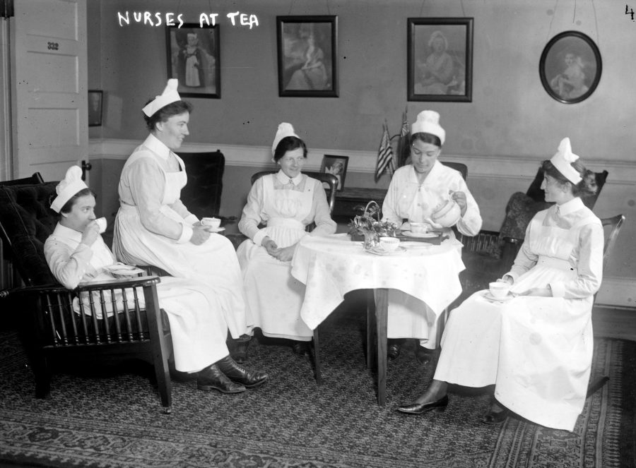 See how vintage nursing uniforms evolved from starched whites to comfy ...
