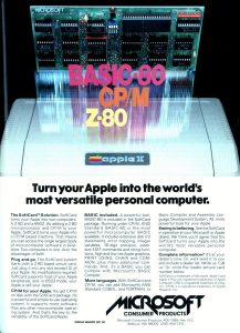 In the 1980s, Microsoft wasn't dominant yet - but was getting there ...
